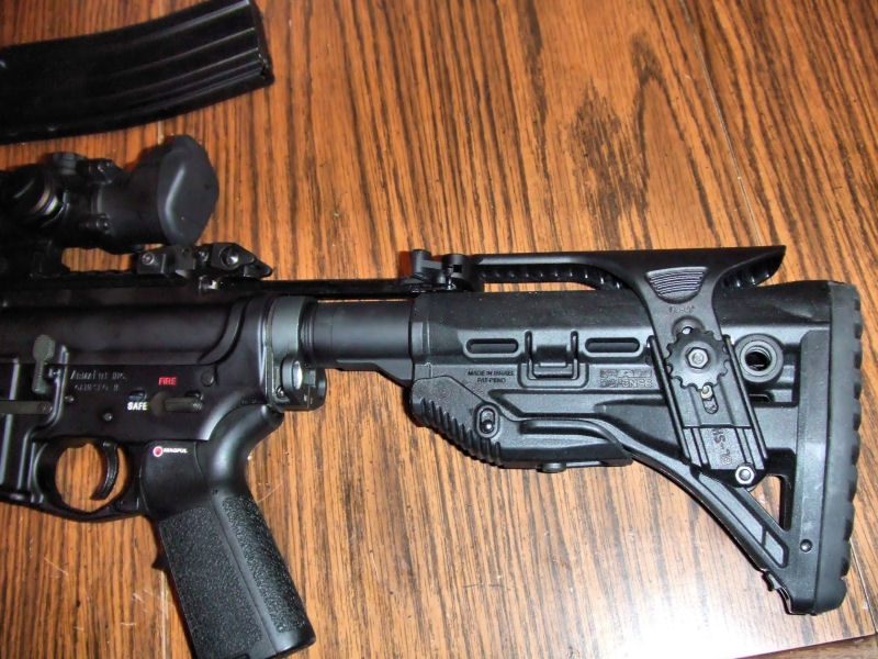 Shoot Faster and More Accurately! Recoil-Compensating AR-15 Stock ...